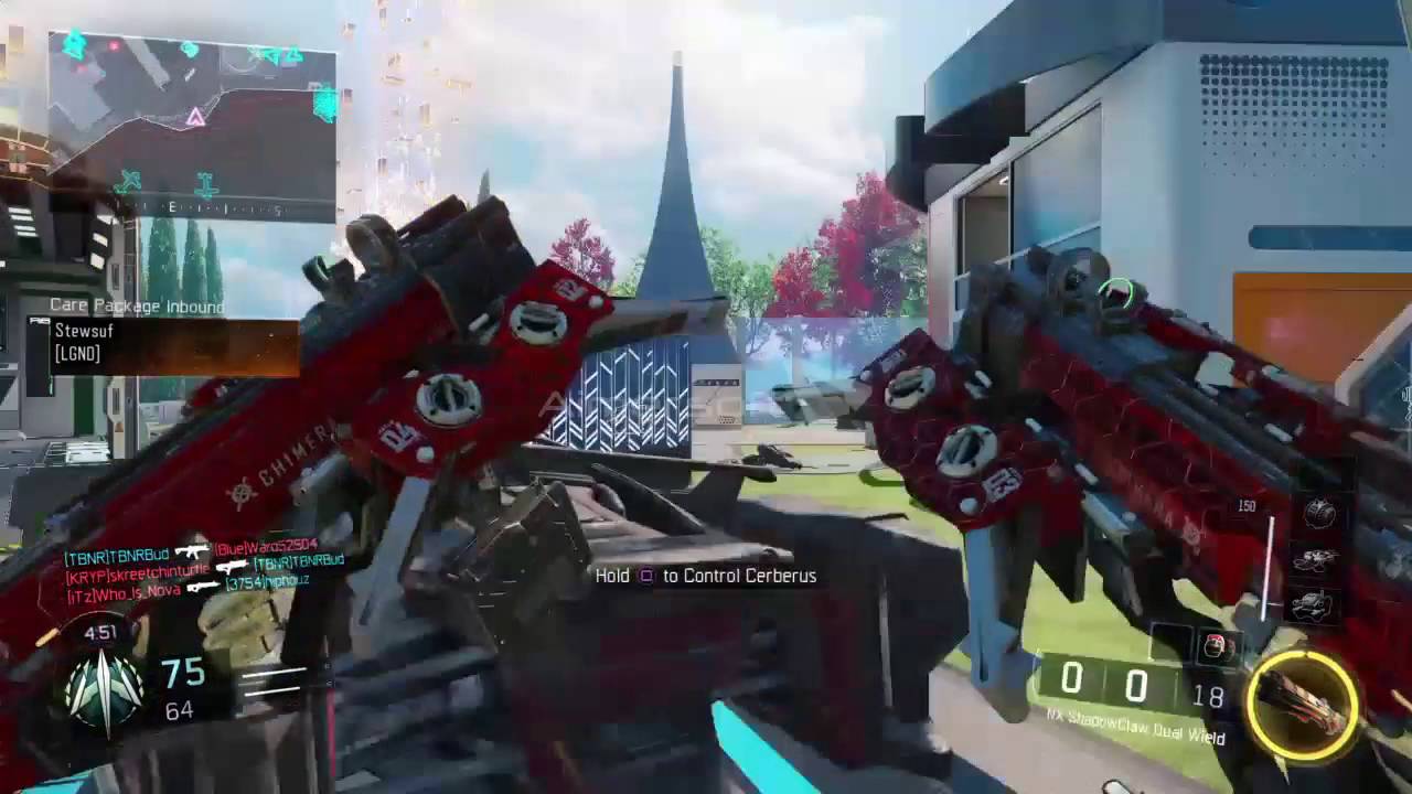 Dual Weild NX Shadowclaws!! - BO3 Gameplay - YouTube