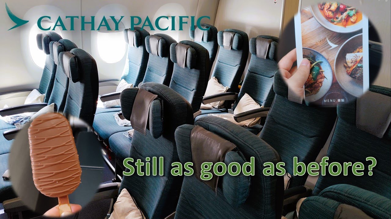 Cathay Pacific A350 Economy Class JFK to HKG - Still Good? - YouTube