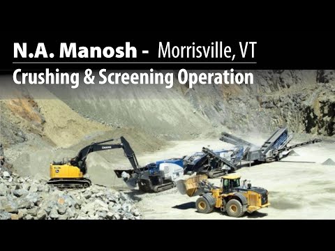 N. A. Manosh and Their Kleemann Crushing & Screening plant
