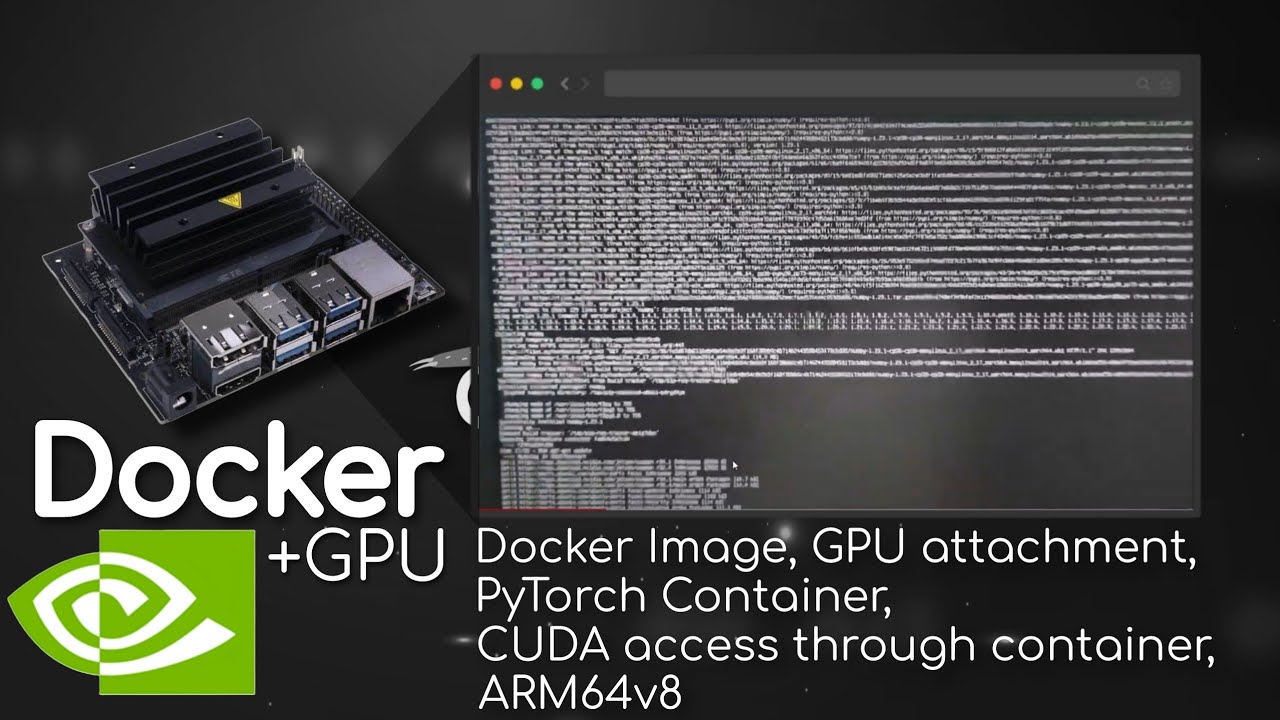 บันทึกการสร้าง Docker Image เพื่อรันบน Jetson Nano เพื่องานด้าน AI | GeekSloth Vlog - YouTube