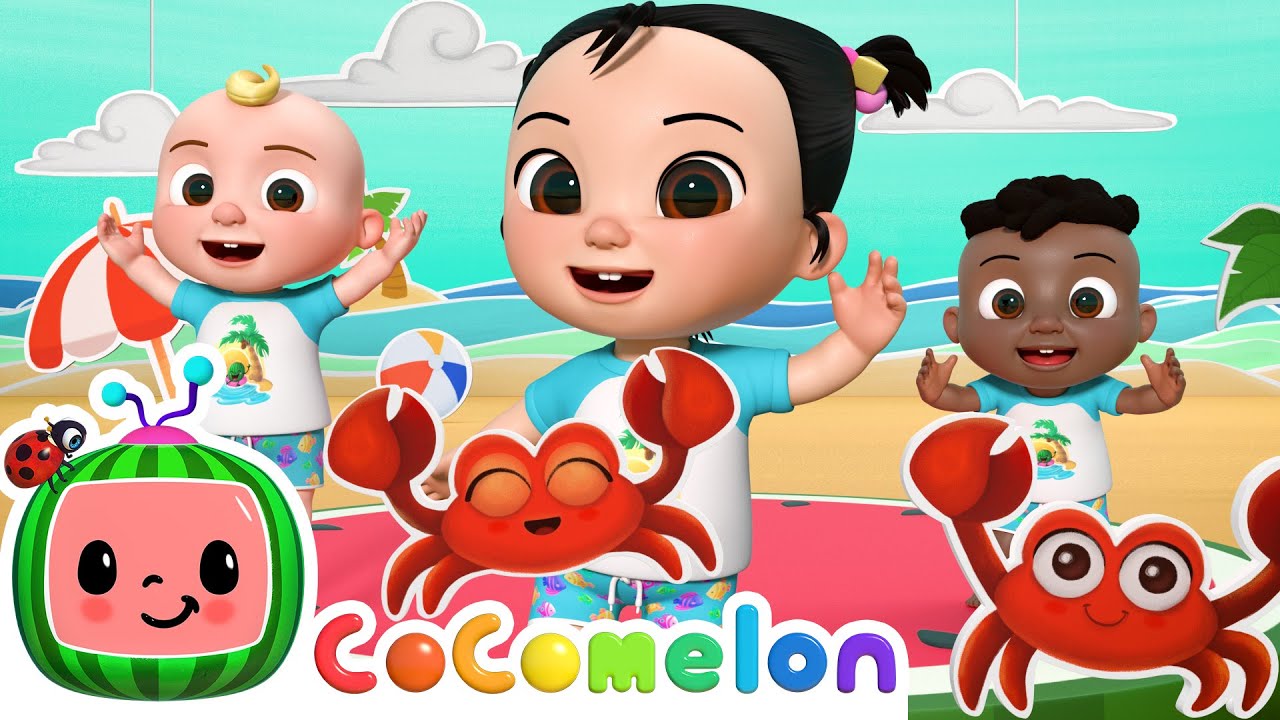 Beach Song with Cece 🎶 🌊| Dance Party | CoComelon Nursery Rhymes & Kids ...