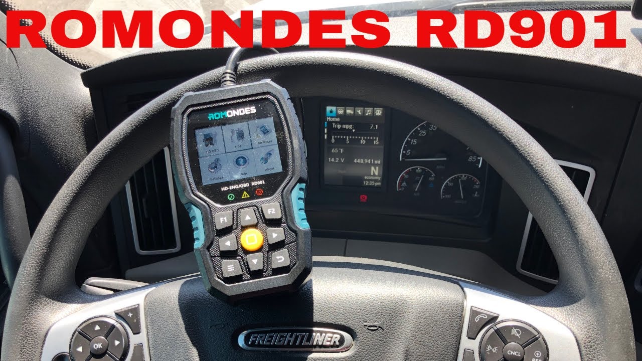 Romondes RD901 review and test on car and semi truck / REGEN TRUCK ...