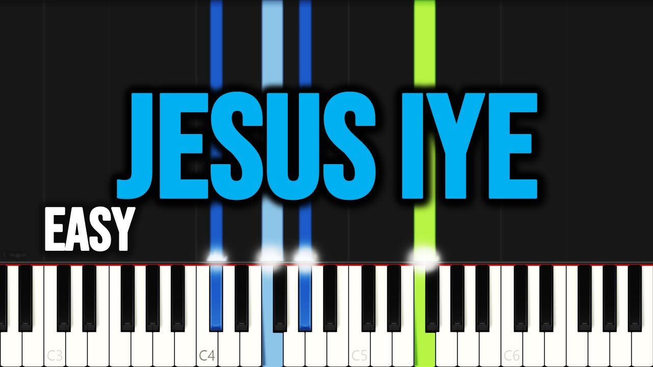 Nathaniel Bassey - Jesus Iye | EASY PIANO TUTORIAL BY The Piano Pro ...
