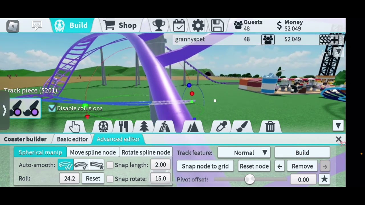 Building A Junior Coaster In TPT2 - YouTube