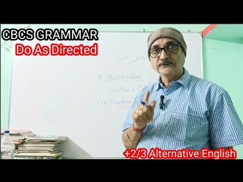 ||English Grammar||Do as Directed||Exam Questions answers||Alternative ...