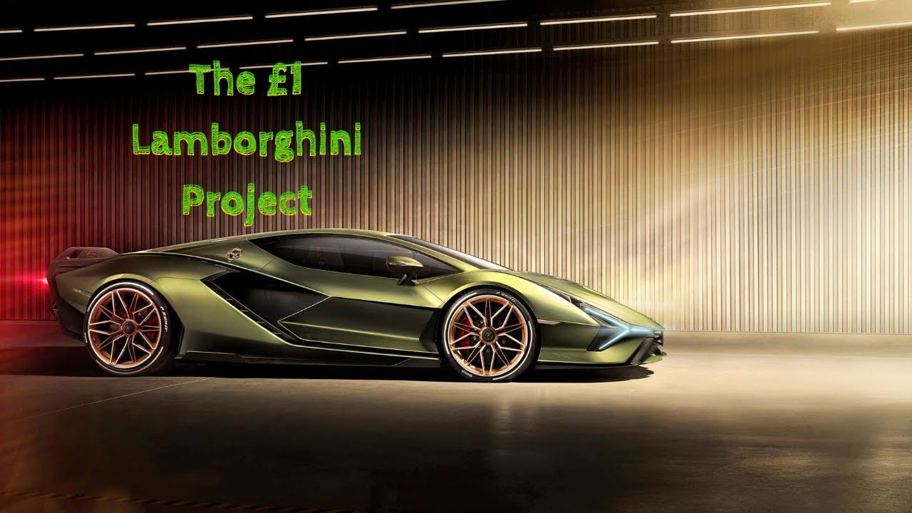 The £1 Lamborghini Project Engine Build Time .... - YouTube
