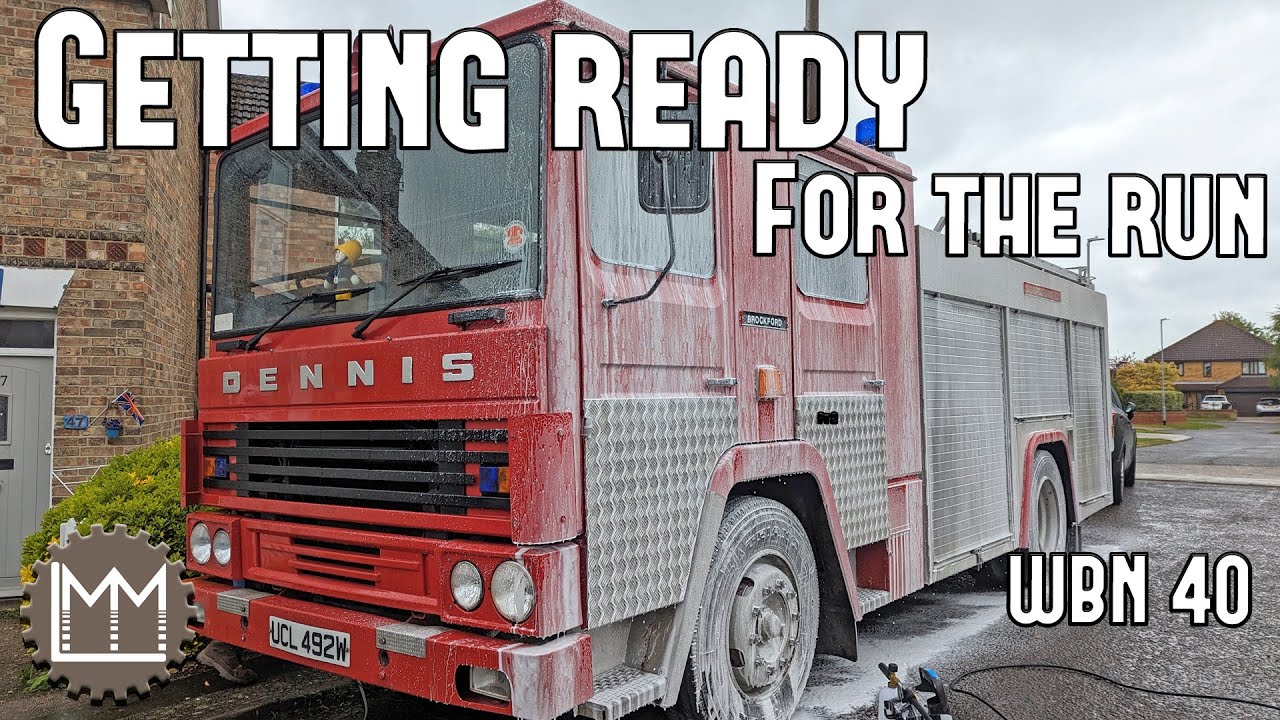 Getting my Fire Engine Ready for the Show! WBN 40 - YouTube