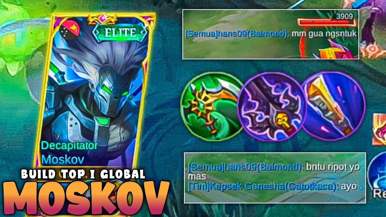 Awal Bukan Akhir Moskov Revamp !!! Best Build Moskov Tersakit - Build ...