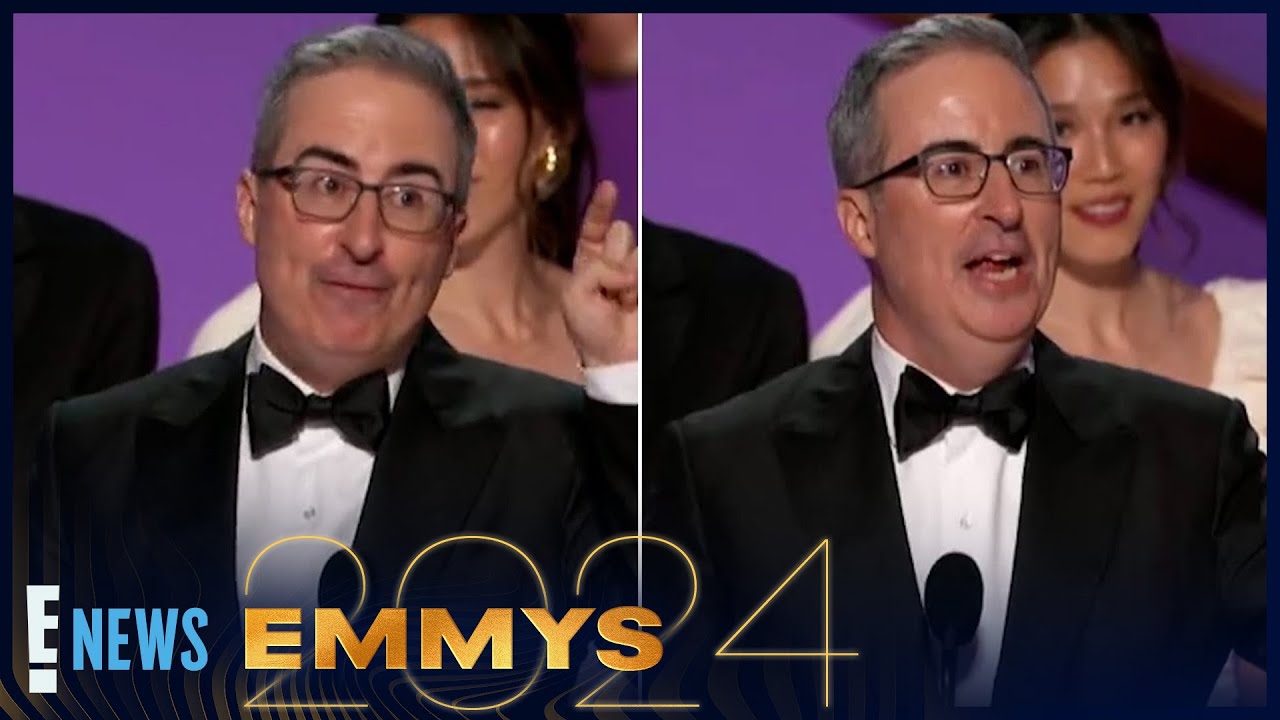 John Oliver CURSES OUT Emmy Awards on Live TV While Paying Tribute to ...