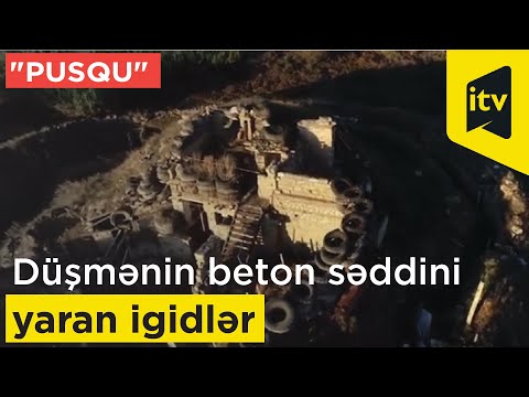 Düşmənin beton səddini yaran igidlər - \