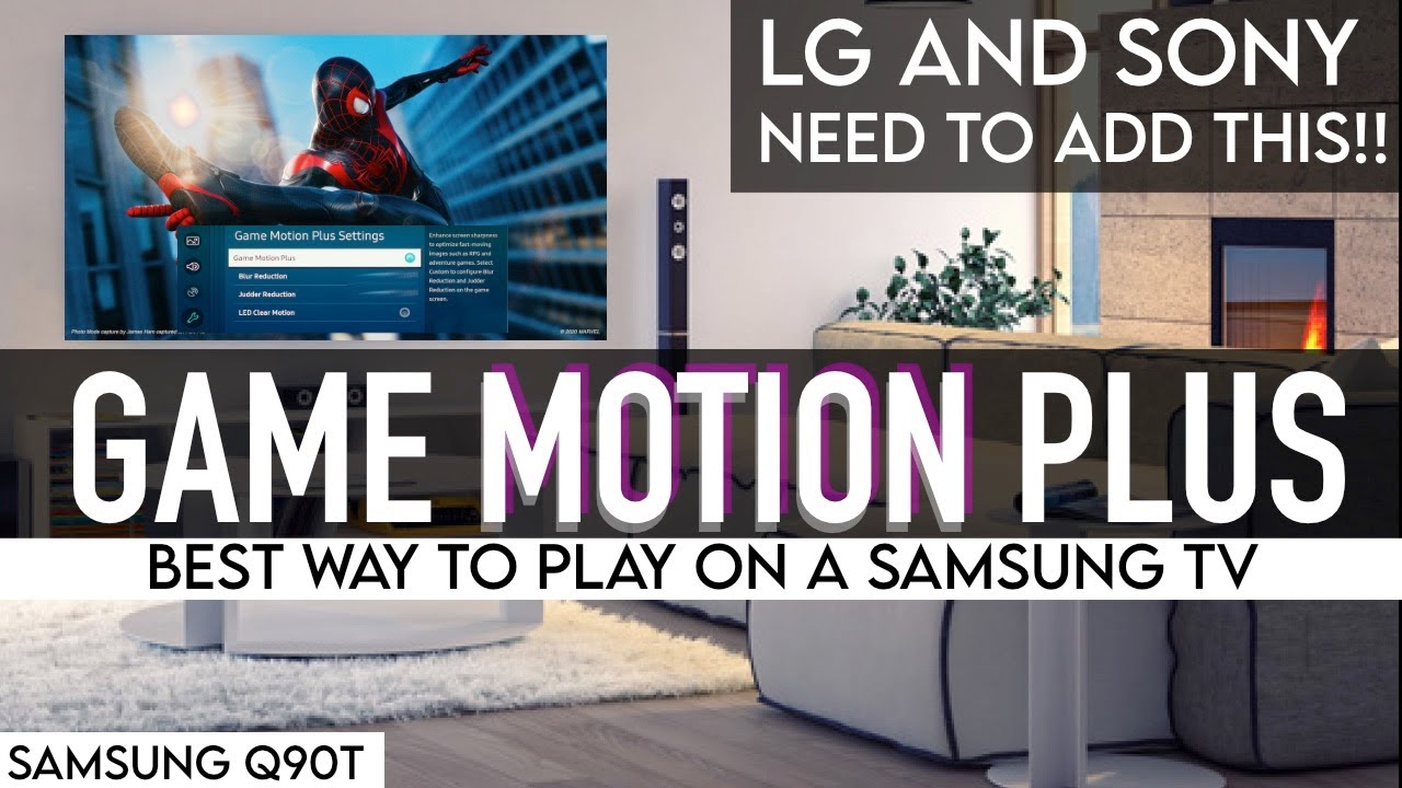 Samsung Game Motion Plus | Samsung QLED & QD OLED - YouTube
