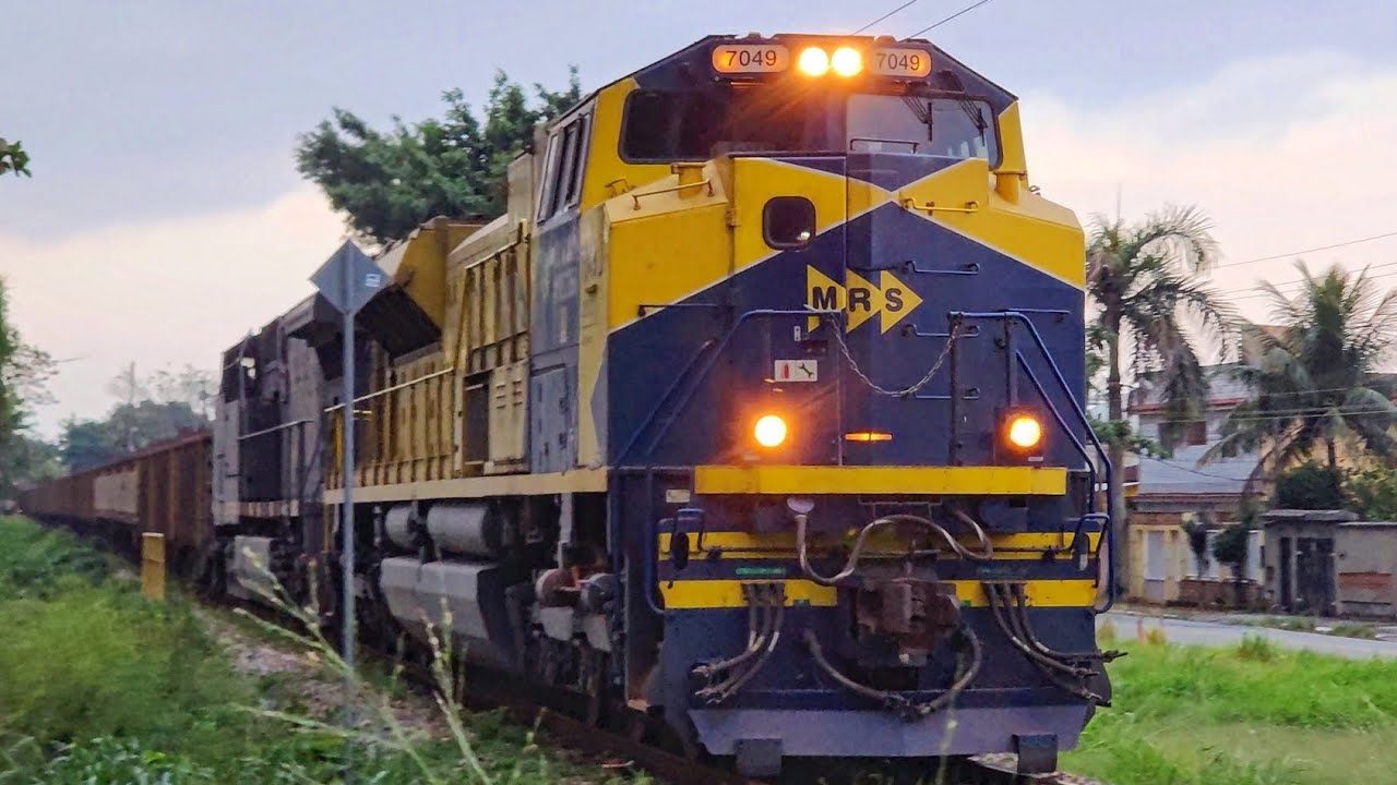 Mrs Sd70 7049 4 Ac44i 7247 1 Minério Nag Em Coroa Grande Rj Youtube