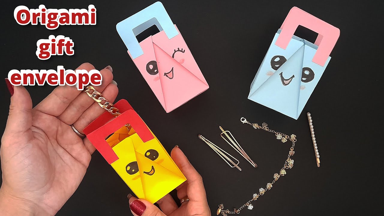 Origami gift envelope|How to make a beautiful and simple origami gift ...