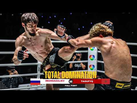 STRIKING MASTERCLASS! Imangazaliev 🇷🇺 destroys Taoufyq with insane punch-kick combos