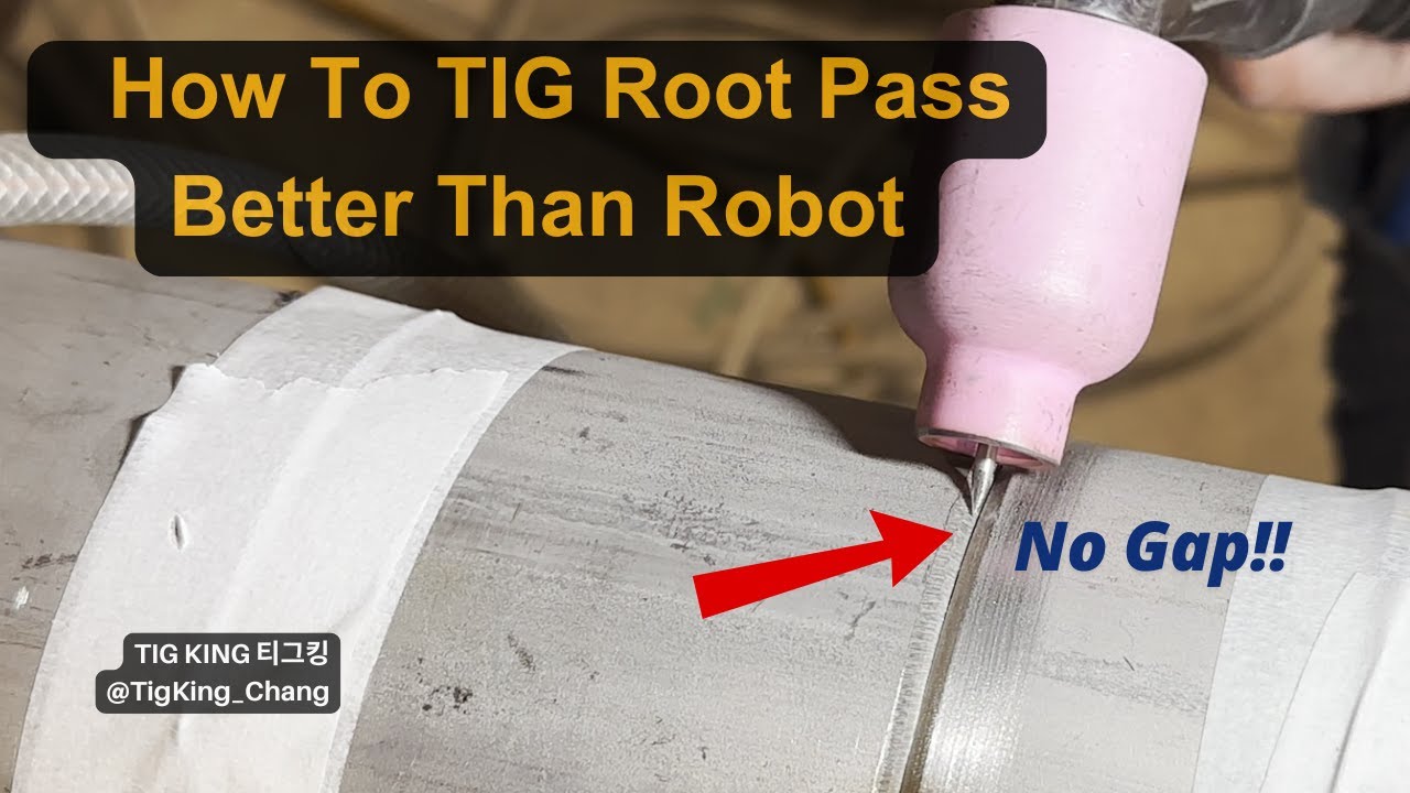 How To TIG Root Pass Better Than Robot - YouTube