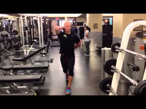 FMS In Line Lunge - YouTube