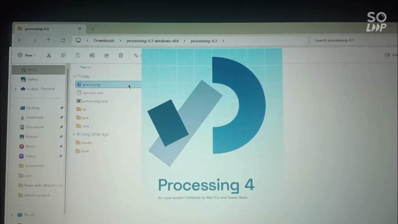 How to download and install Processing Programming Language on Windows 10 | open source software ...