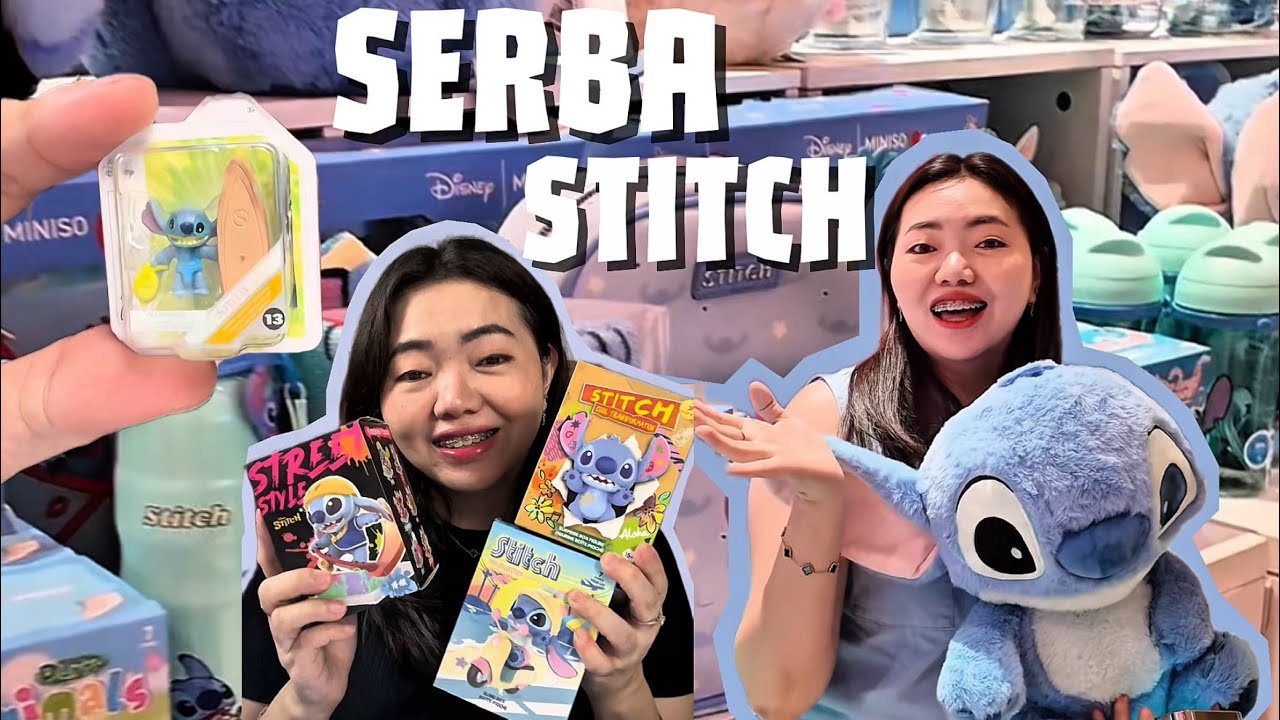 BELI BARANG SERBA STITCH - YouTube