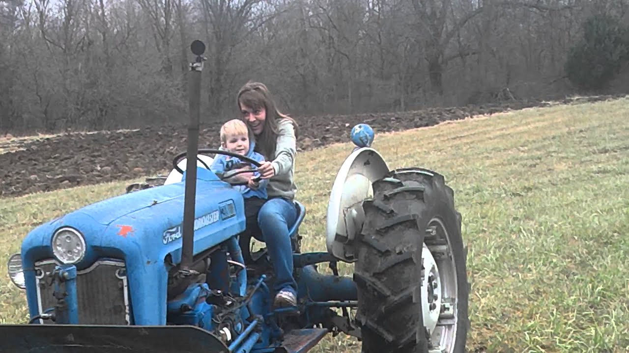 Blake driving a tractor with mom.(1) - YouTube