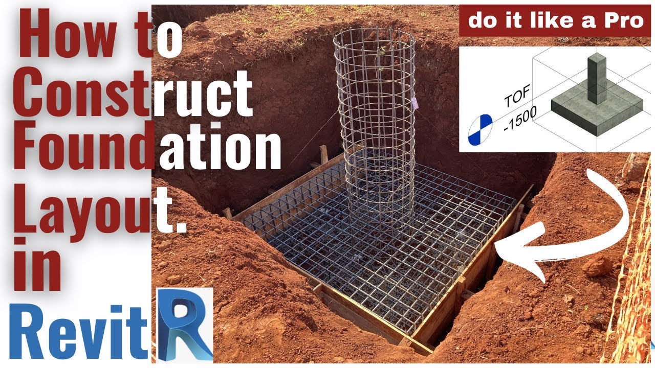 How to construct foundation Layout in Revit | BIM| |Infinity Build ...