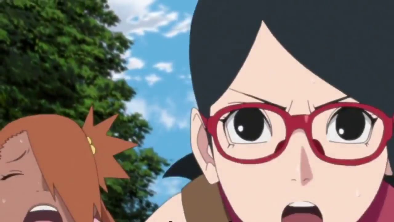 Sasuke Sakura and Sarada vs. Shin Uchiha | Shin's Death - YouTube