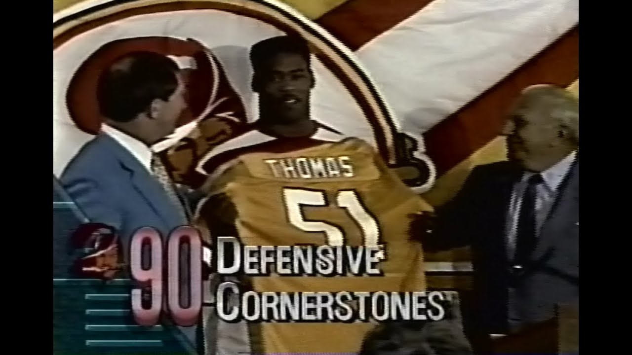 1990 Tampa Bay Buccaneers Pre-Season Special-Brodrick Thomas & Keith ...