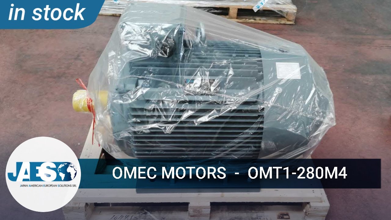 OMEC MOTORS OMT1-280M4 (IN STOCK) Motor 90KW, 1490RPM, B3, IP55 ...