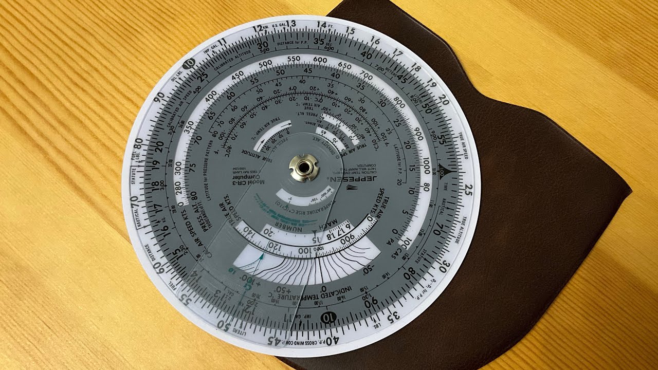 Intro to CR-3 (Circular E6B) Flight computer - YouTube