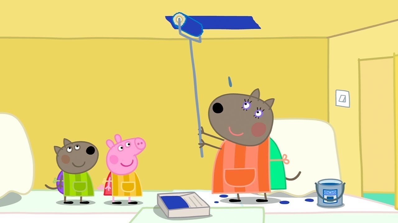 Best of Peppa Pig 🐷 Helping Danny Dog Decorate 🎨 Cartoons for Children ...