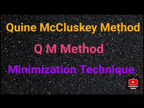 QM Method || Q M Method || Digital Electronics || - YouTube