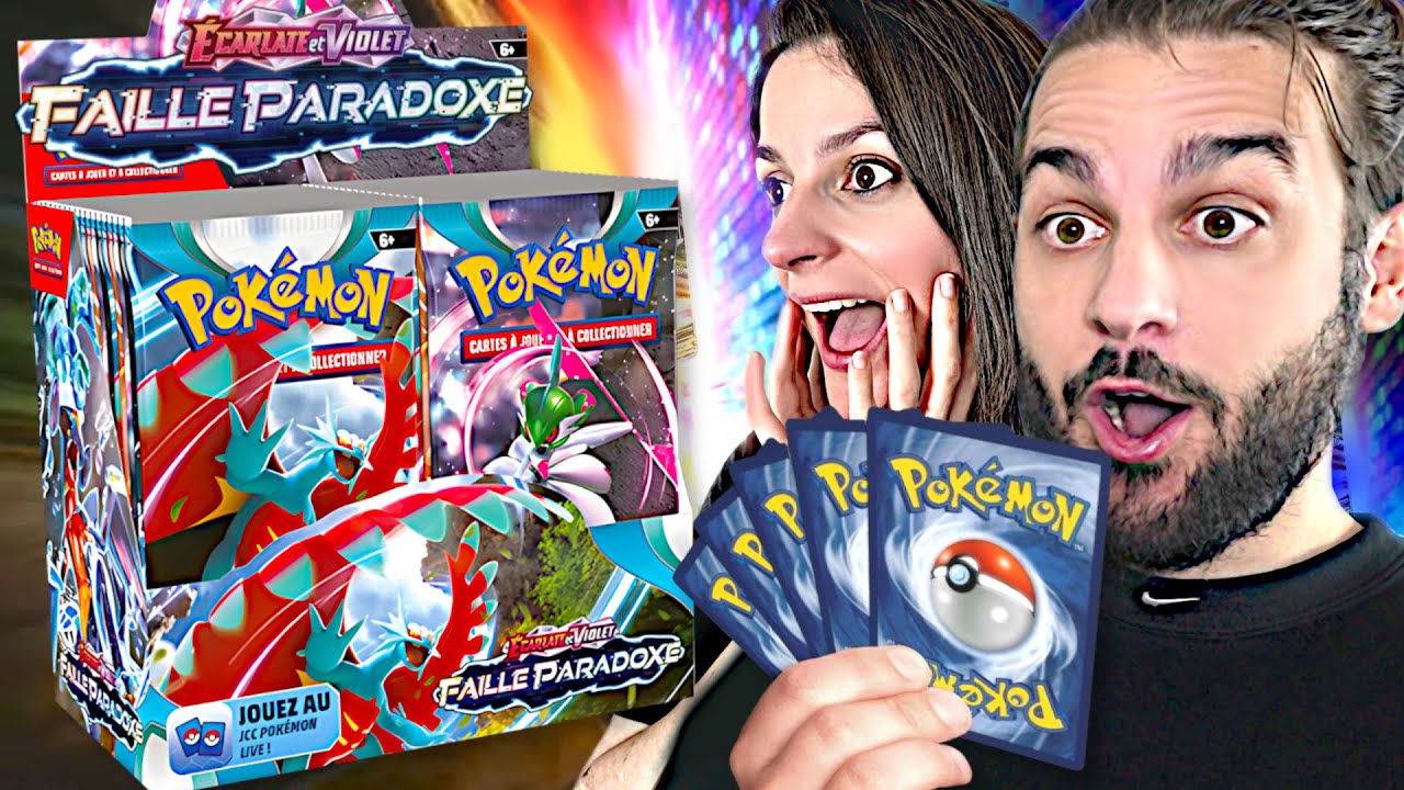RECORD D'ULTRA RARES CARTE POKEMON FAILLE PARADOXE ! POKEMON EV04 ...