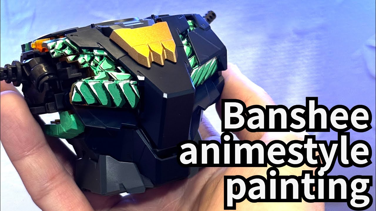 Banshee animestyle painting - YouTube