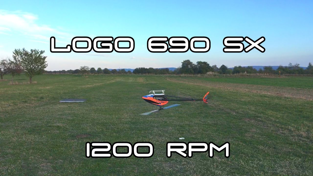 LOGO 690 SX | 1200rpm @ 6S (1080p60) - YouTube