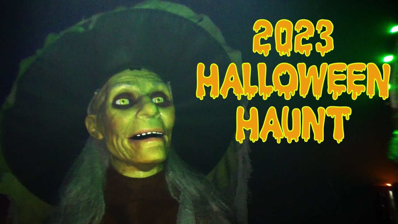 2023 DavidsTV Haunt - Tons of Animatronics and Fun Spooky Props with ...