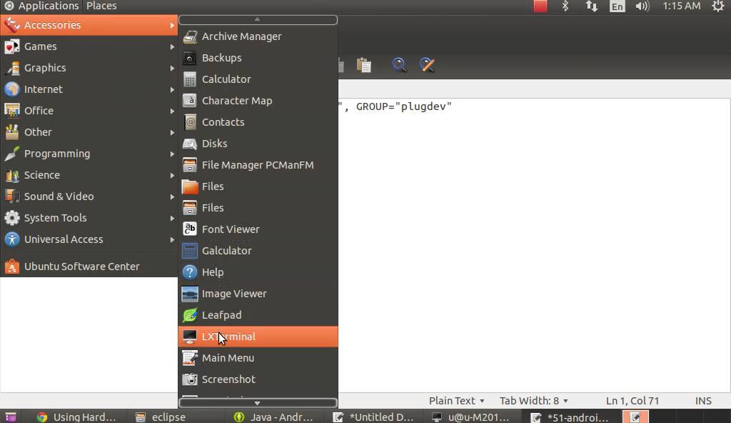 Setup 51-android.rules for Android device - YouTube