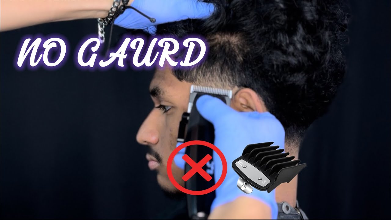 FREE HAND TAPER (NO GUARD)!! - YouTube