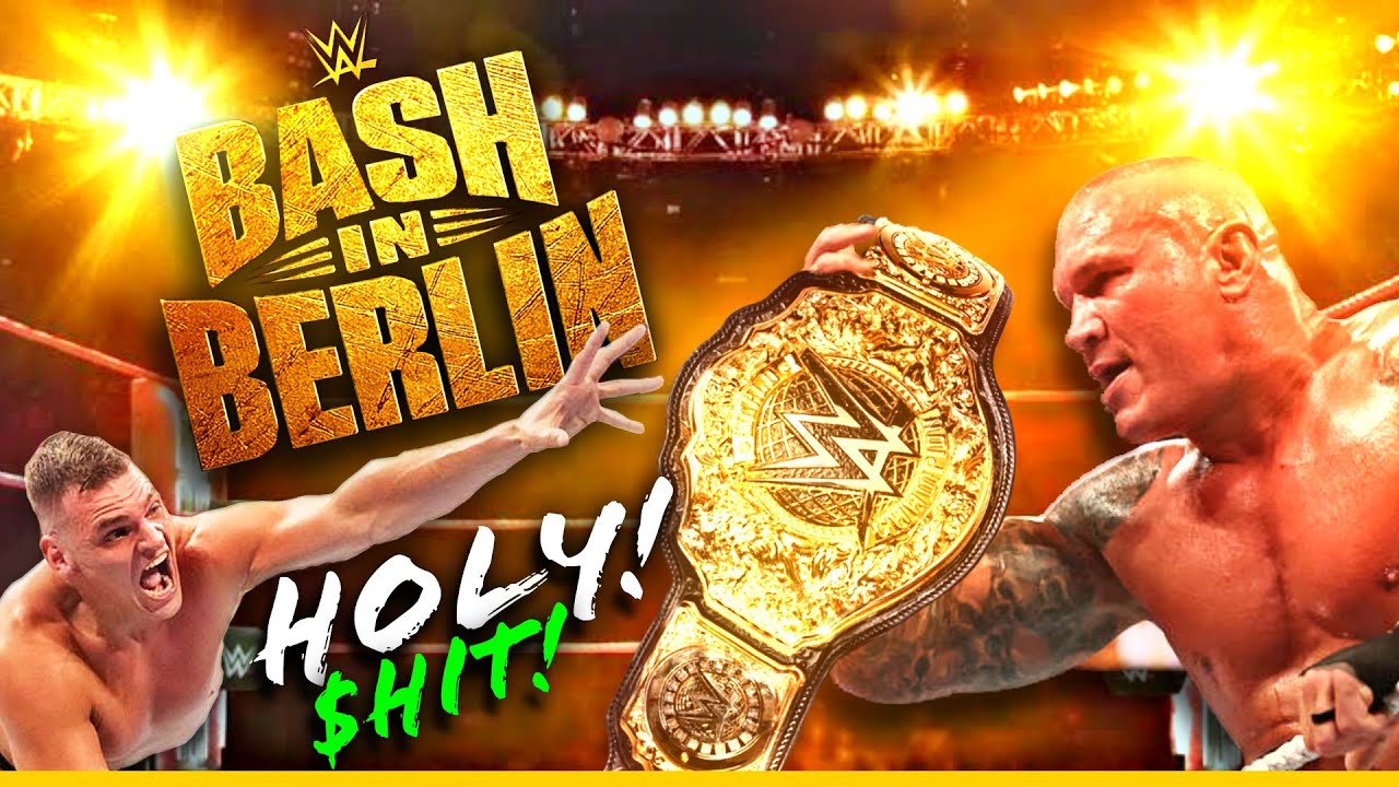Randy Orton to become 15 TIME WORLD CHAMPION | WWE Bash in Berlin 2024 ...