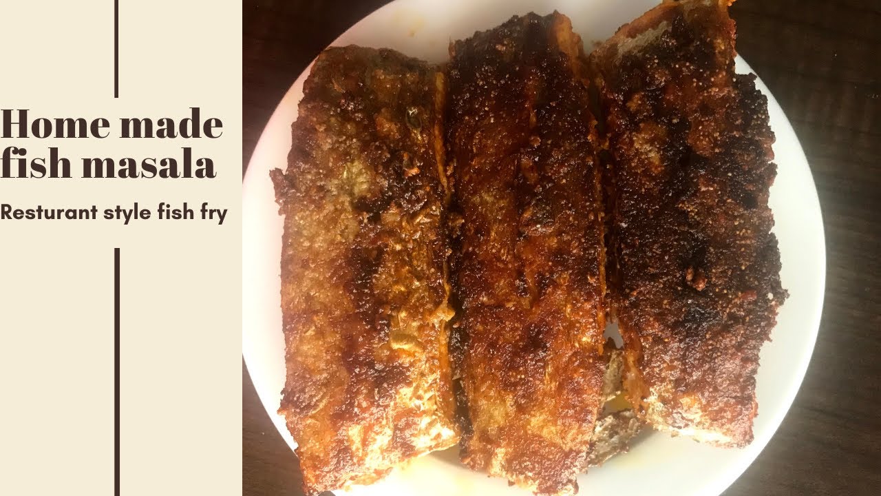 fish fry recipe | Semolina (Rava) Fish fry | homemade fish Masala ...