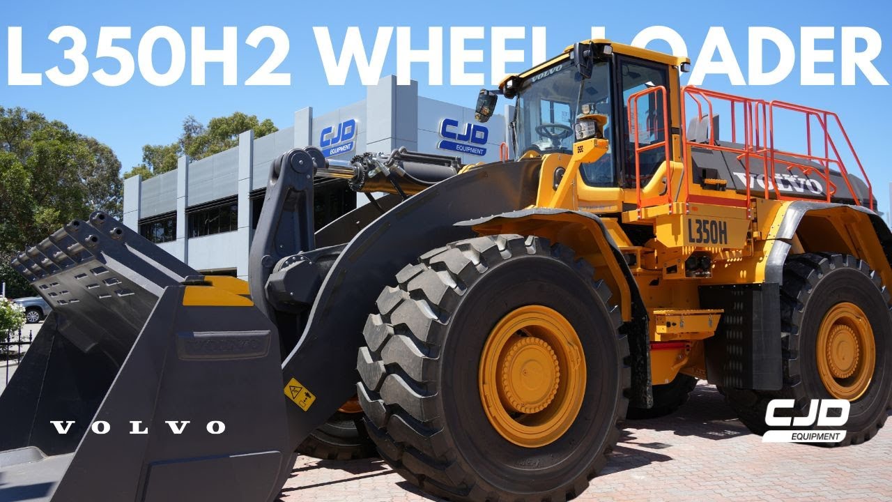 Volvo L350H2 Wheel Loader - Three Key Upgrades - YouTube
