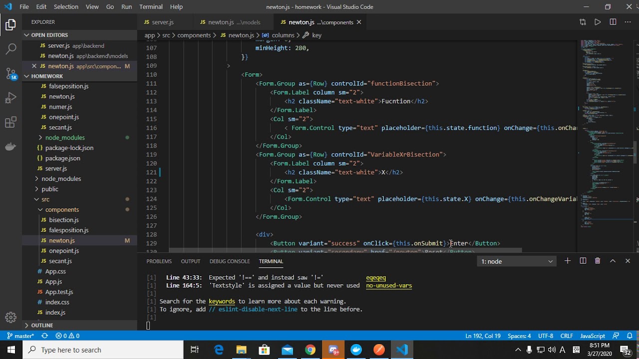 React x Numerical Method #3 : นำเสนอการทำงานของ API - YouTube