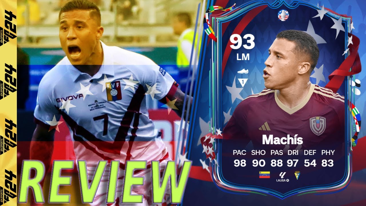EL MEJOR VENEZOLANO🇻🇪 93 DARWIN MACHIS SBC COPA AMERICA PTG EA FC 24 ...