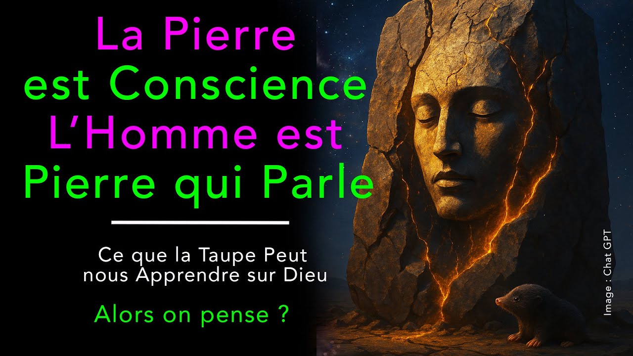 La Pierre est Conscience, L’ Homme est Pierre qui Parle - YouTube