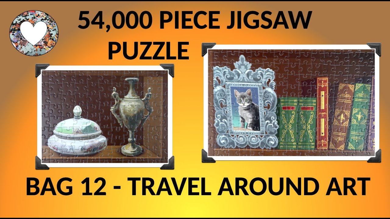 Bag 12 (Q&A) Section 27 of EPIC 54,000 Piece Jigsaw Puzzle: Travel ...