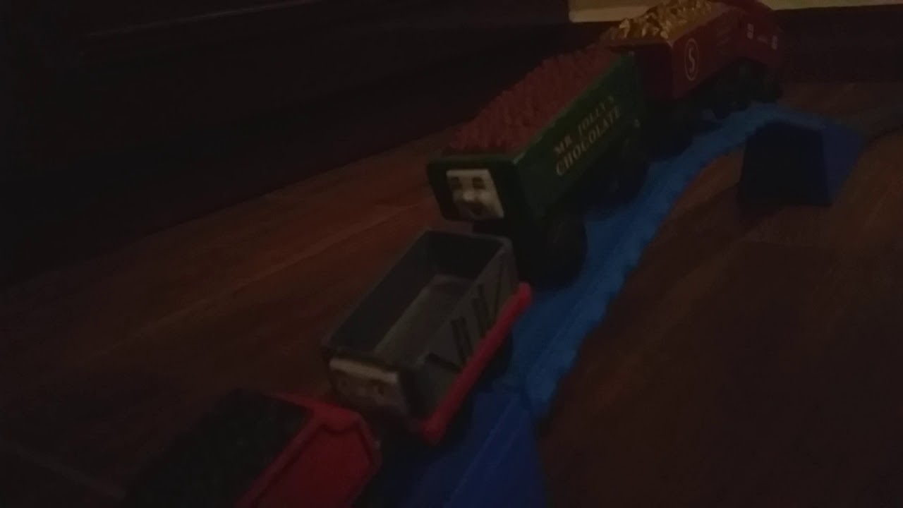 Dirty Objects - James crashes into the tar wagons - Thomas Toys Clips ...