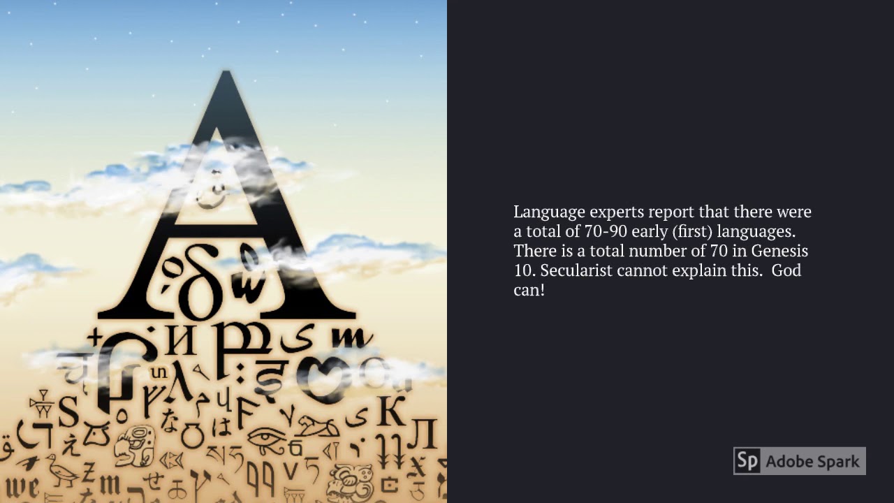 A Glimpse at HisStory - Session 12 - Evidence 10 - Tower of Babel ...