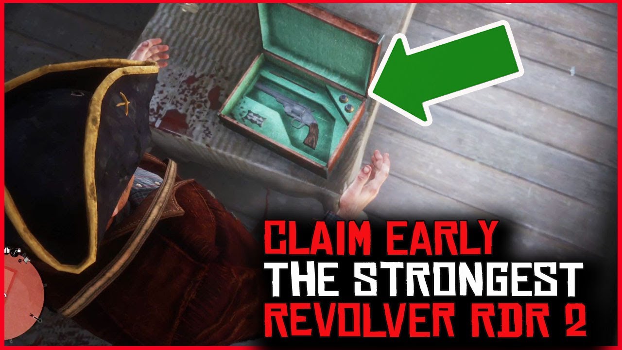 RDR 2 : Claim The Strongest Revolver In The Early Game || Rdr2 Tips and ...