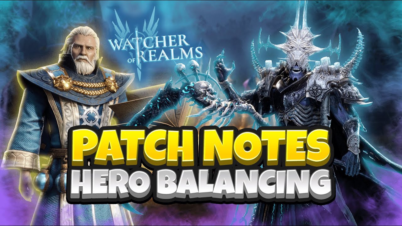 PATCH NOTES: Zelus Buff + Lightlocke Nerf [Watcher of Realms] - YouTube