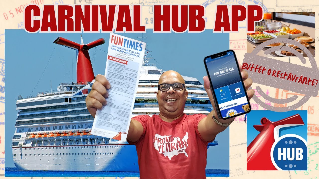 Carnival Venezia / Carnival HUB APP / Fun day at the sea / Día 2 - YouTube