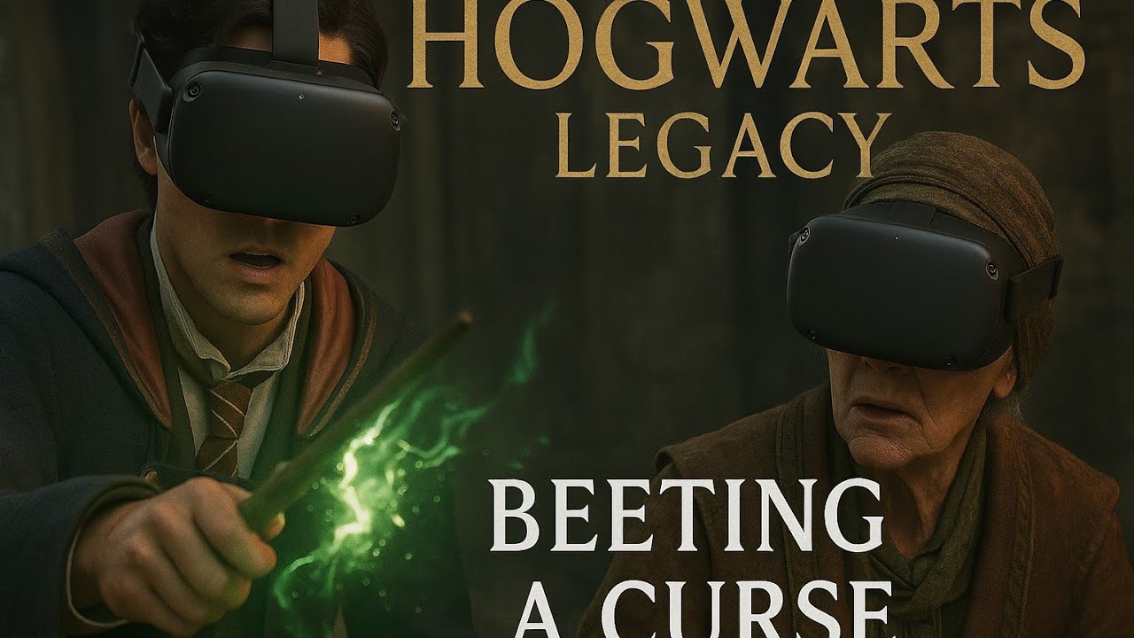 'Beeting' A Curse Quest In Virtual Reality // Hogwarts Legacy VR + UEVR ...