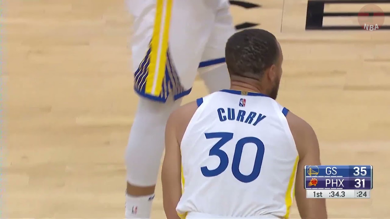 Stephen Curry Shoots A Rare Three Point AirBall - YouTube